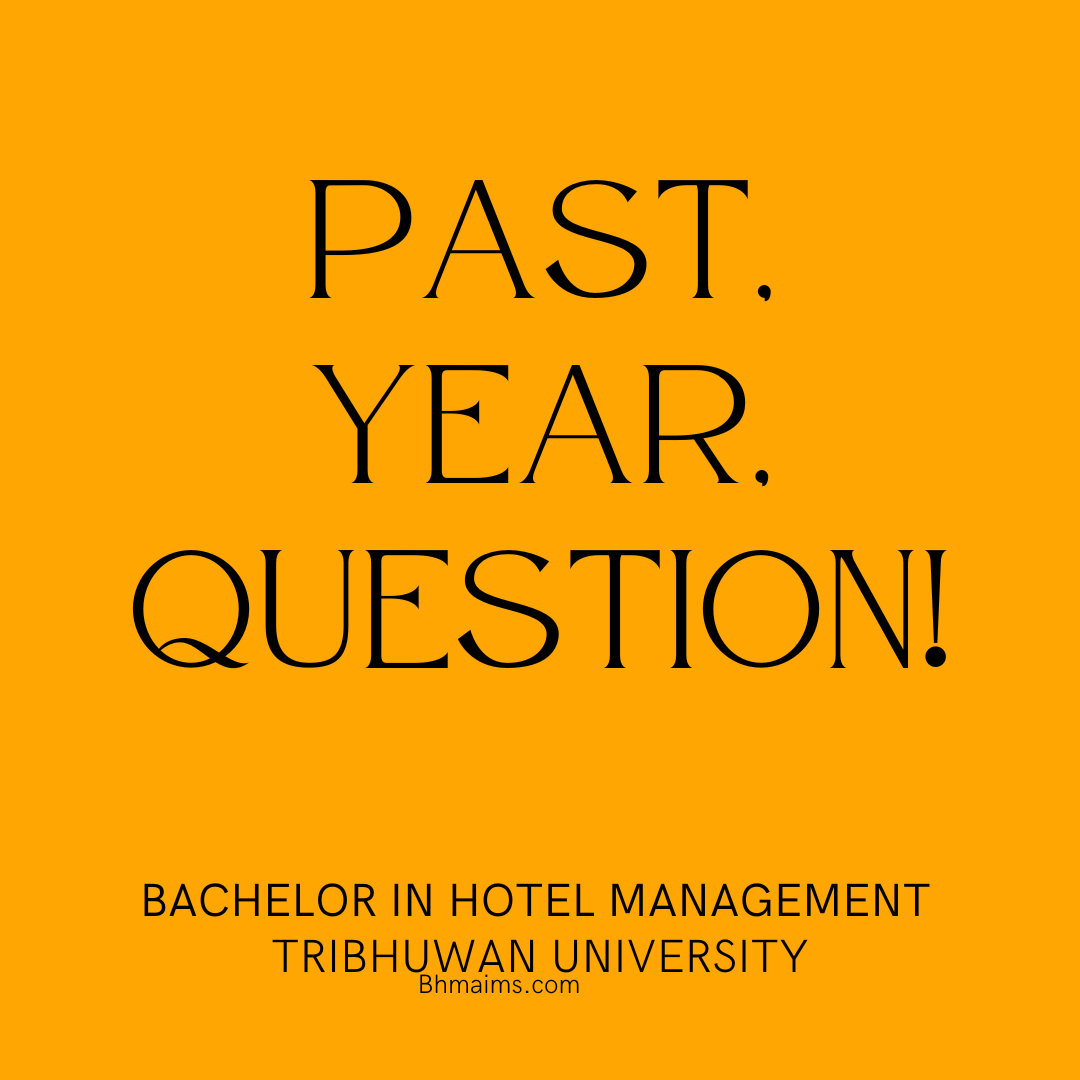 BHM TU Past Questions 2nd Sem Housekeeping Question Bank bhm-tu-past-questions-2nd-sem-housekeeping-question-bank