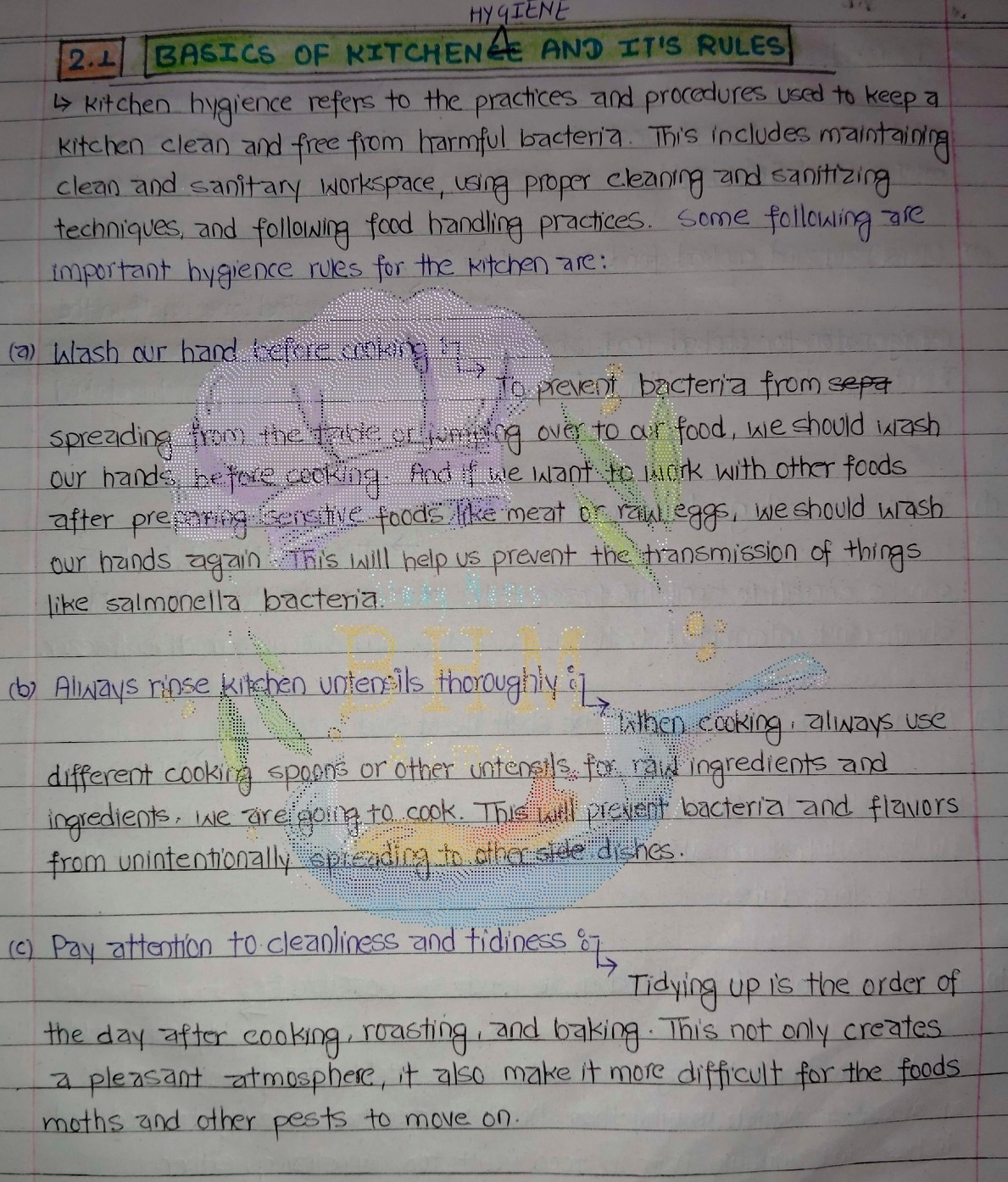 Food Hygiene and Sanitation - Study Notes for IHM and BHM - BhmAims