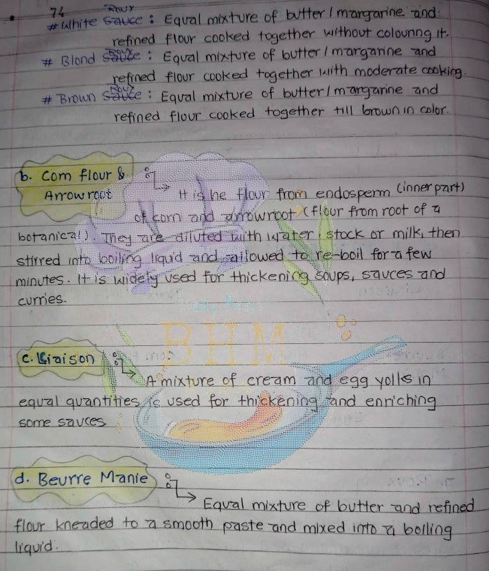 Unit 4: Foundations of Continental Cookery - Study Note BHM & IHM