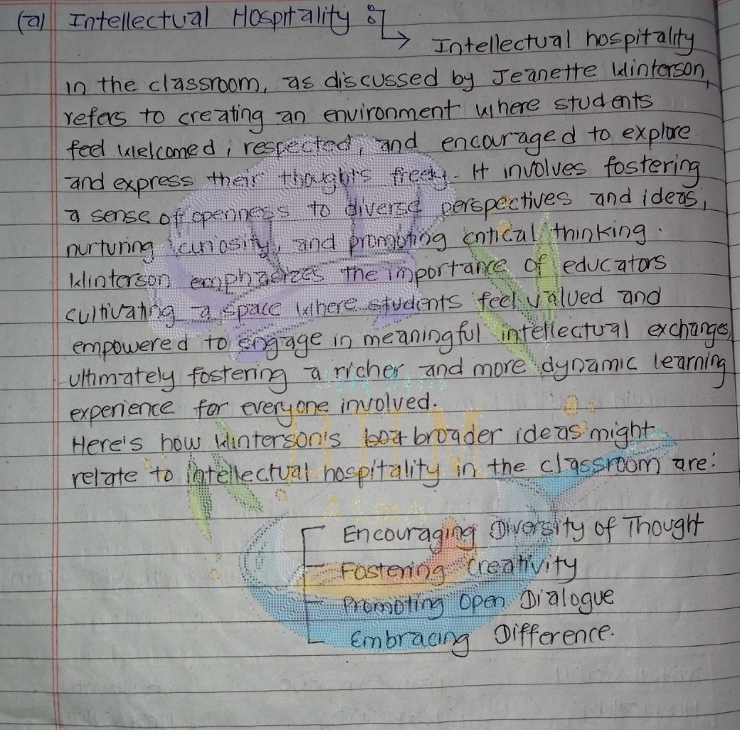 Hospitality in the Classroom - BhmAims